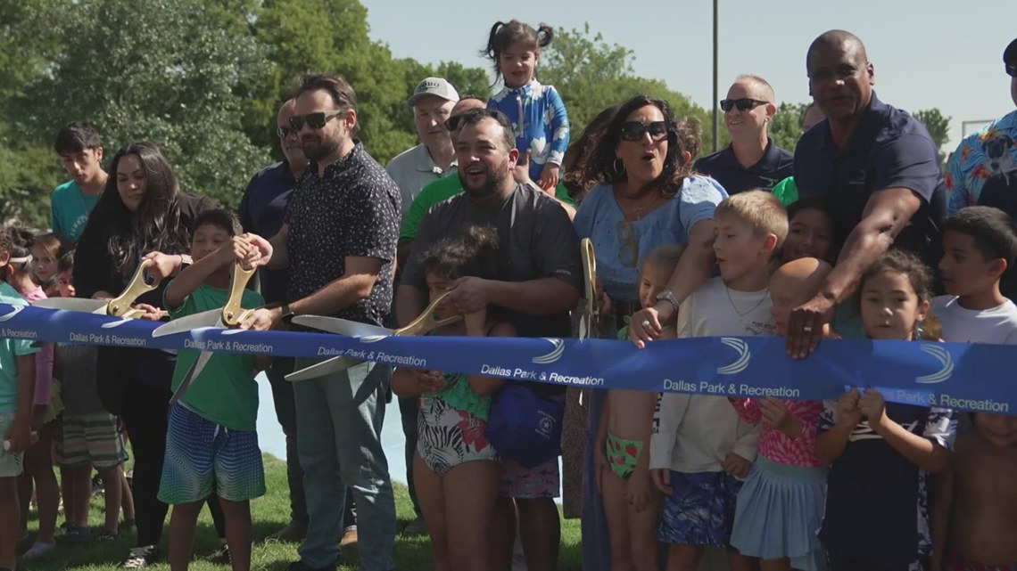 Dallas officials tout improvements to Dallas park | wfaa.com