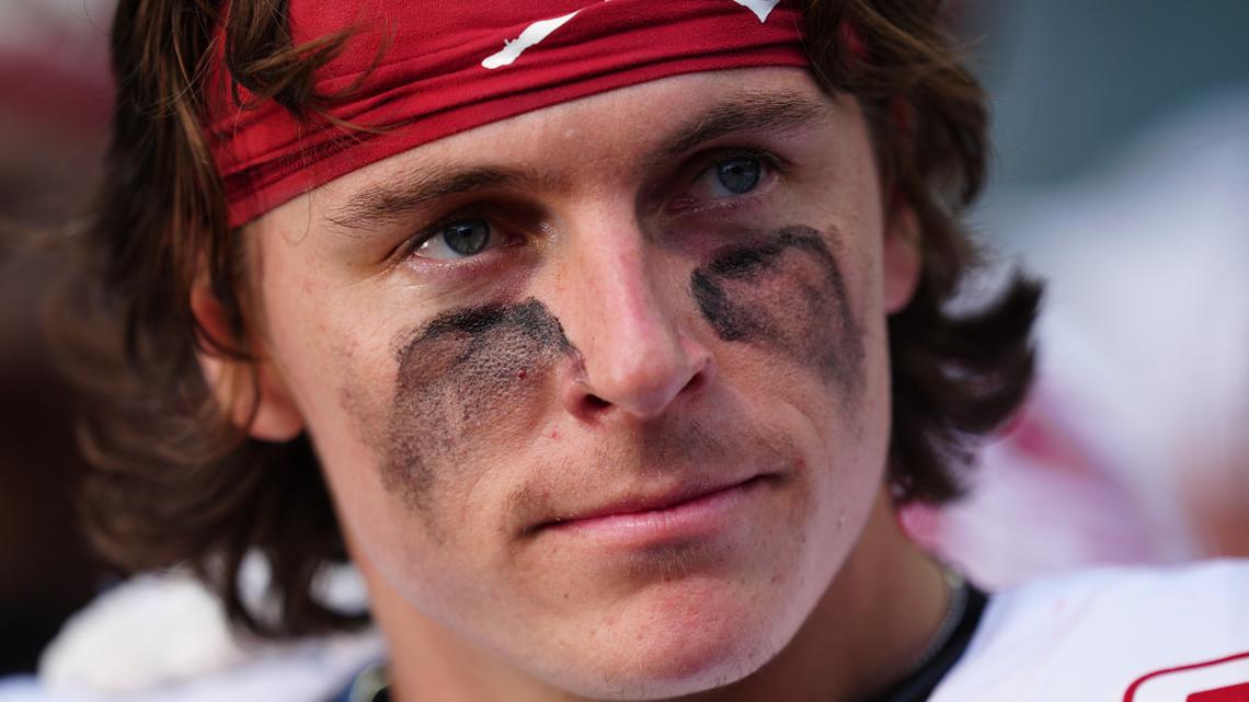 Oklahoma QB John Mateer upgraded to probable for Saturday's game ...