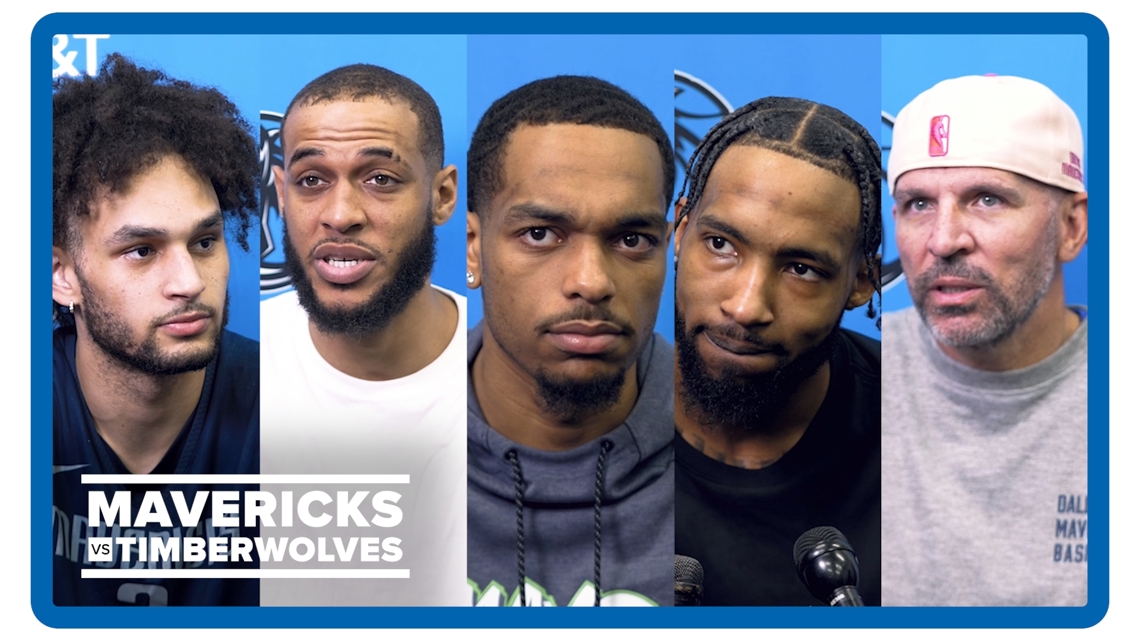 Mavs vs. Wolves: Dallas Mavericks speak to media at practice before ...