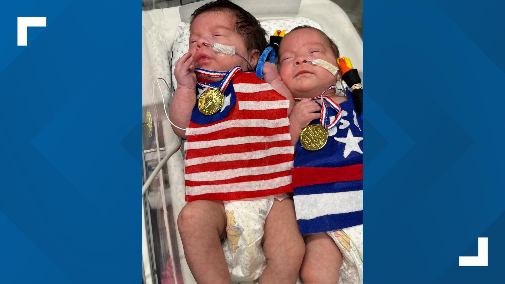 Paris Olympics: North Texas NICU babies show Team USA pride | wfaa.com