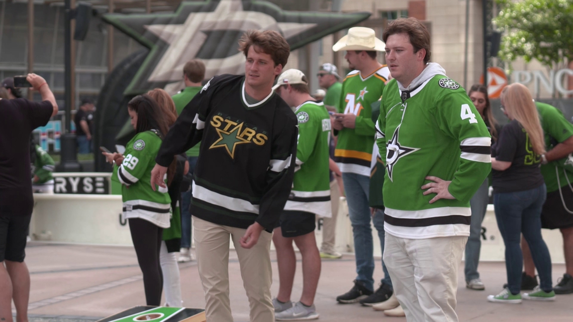'Burning through these pants' | Dallas fans sweat it out for Stanley ...