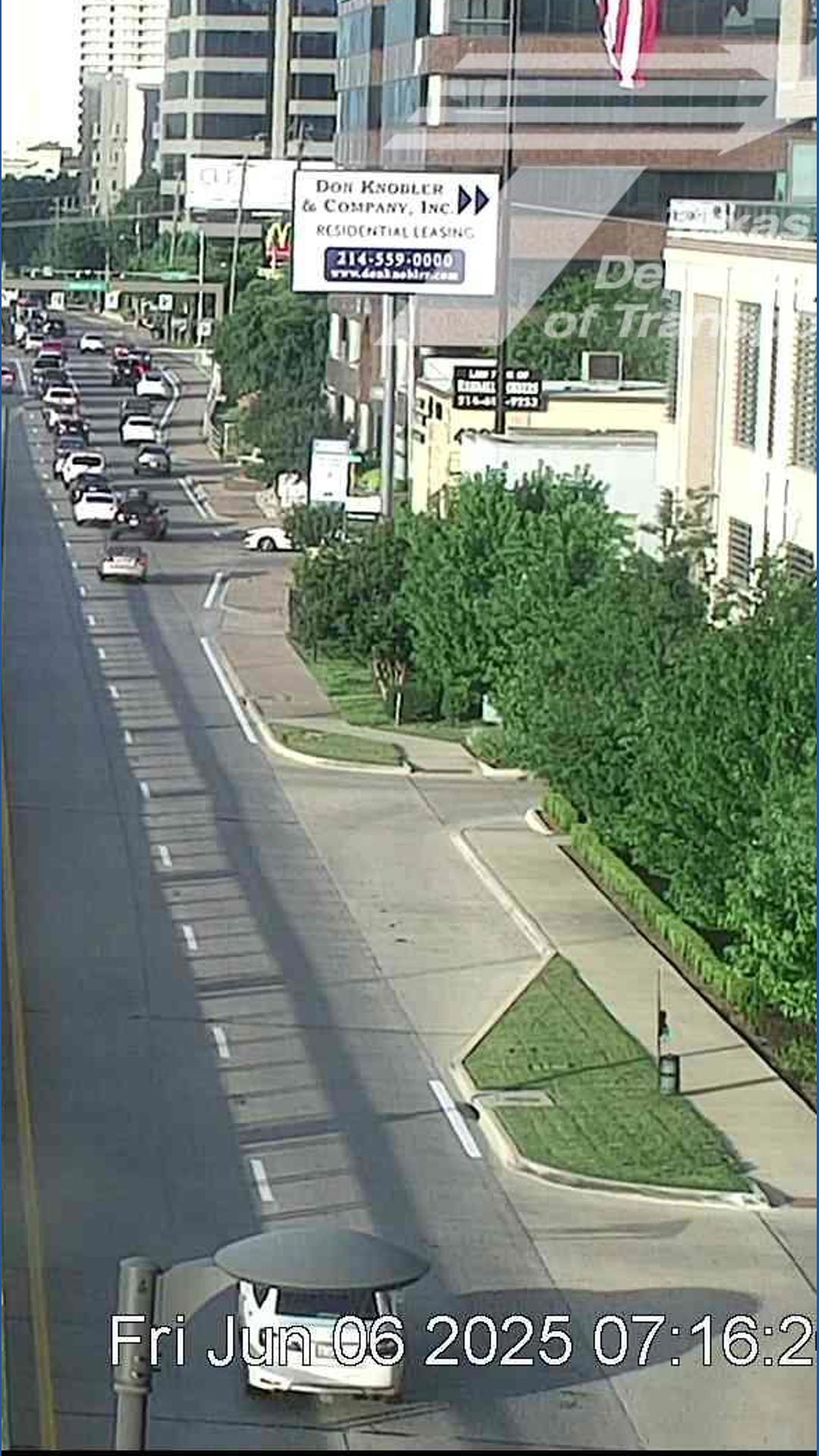 Dallas, Texas crash on U.S. 75: Fuel spill causes major traffic at Hall ...