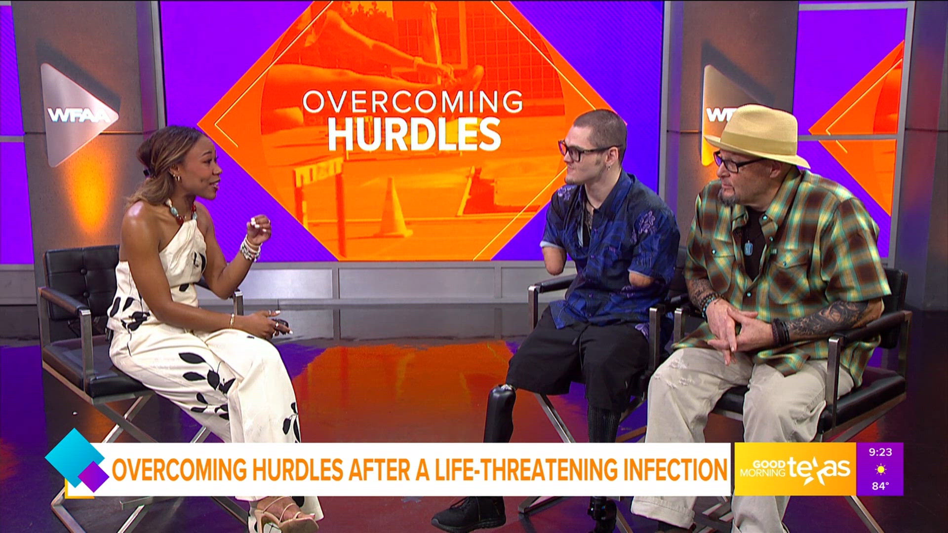 Overcoming Hurdles After a Life-Threatening Infection | wfaa.com