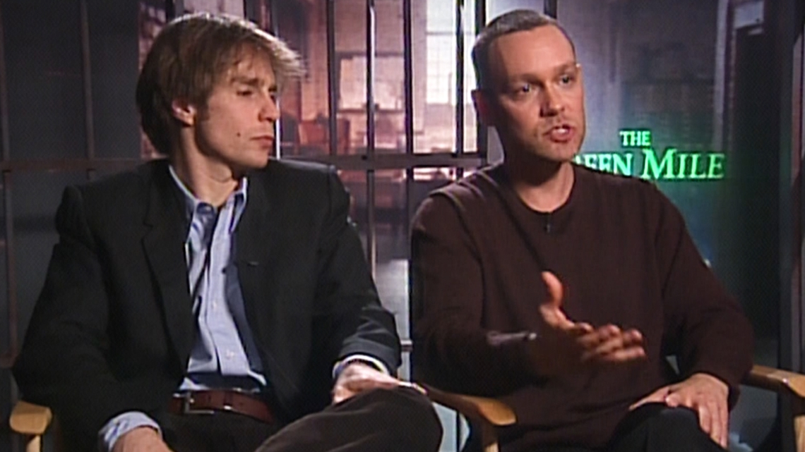 Doug Hutchison and Sam Rockwell discuss the script of The Green Mile ...