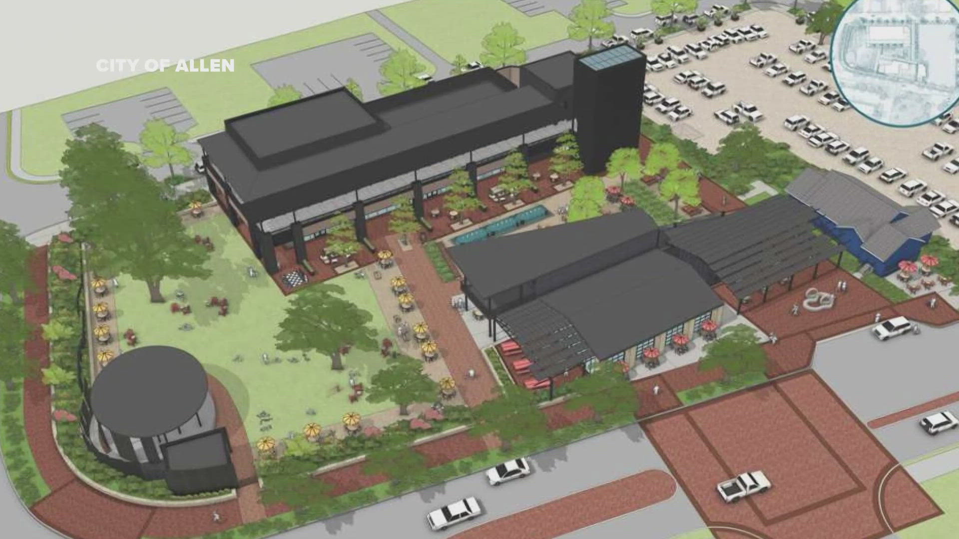 City of Allen getting a $17M upgrade including new shops and ...
