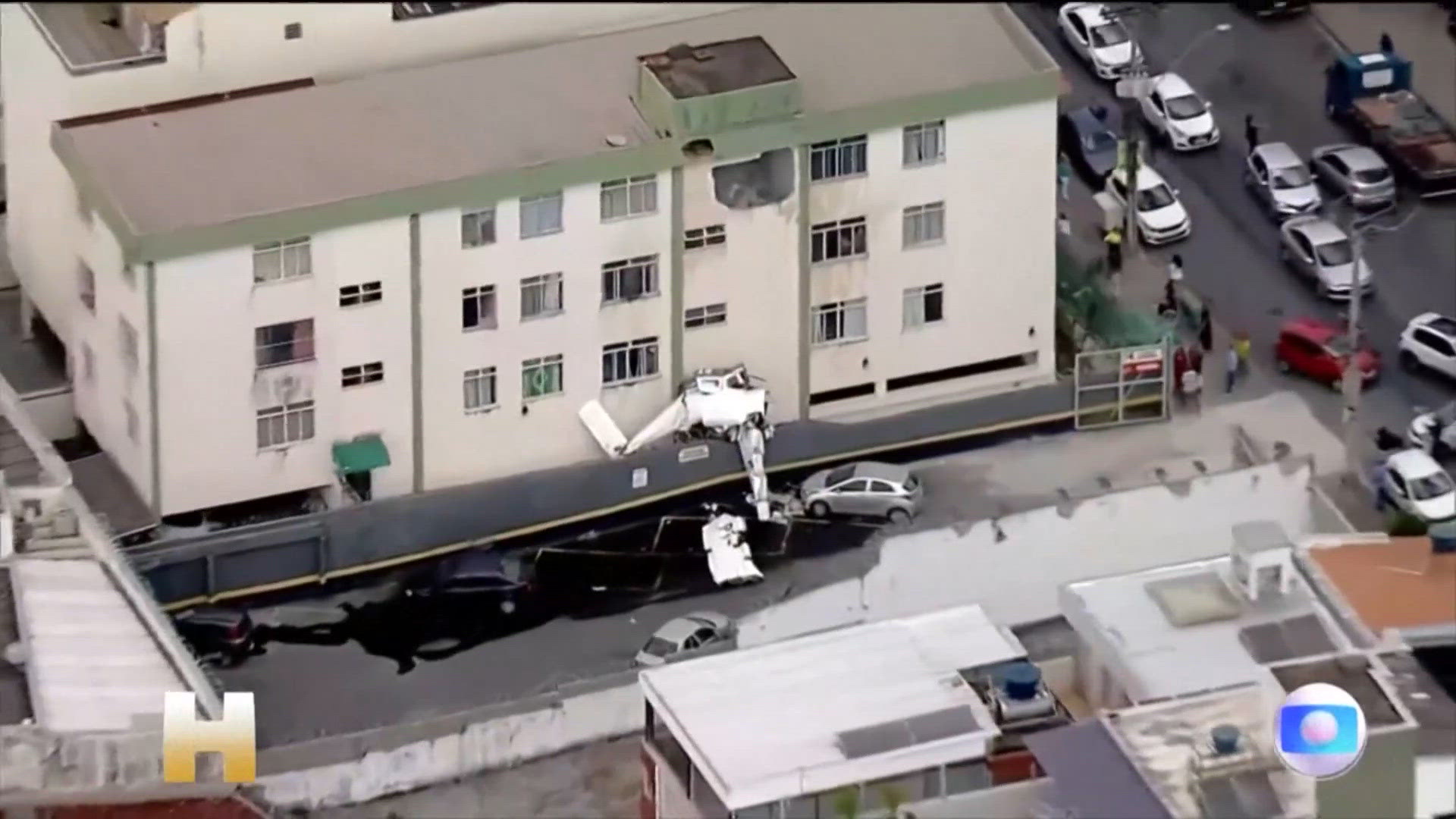 Small plane crashes into a building in Brazil, officials say | wfaa.com