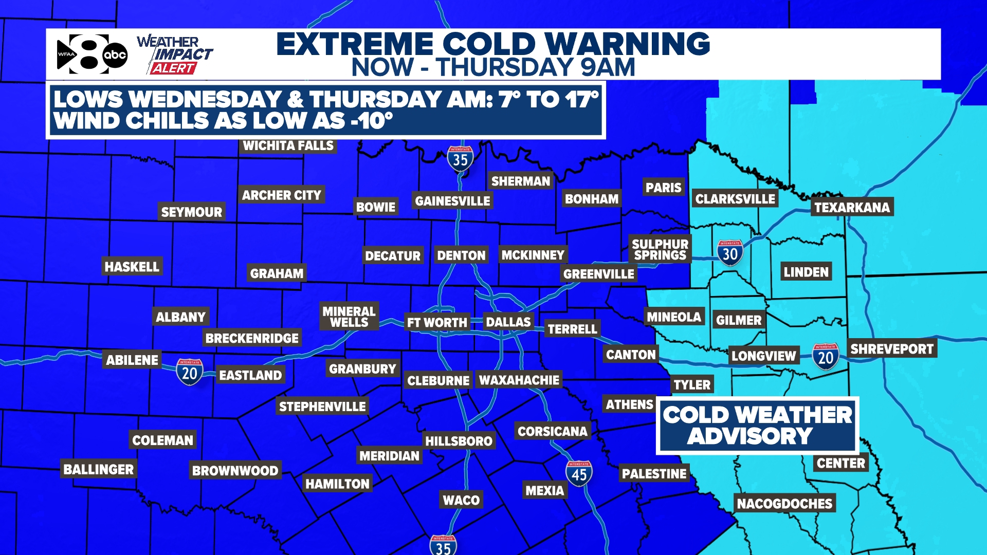 Dallas, Texas road conditions in DFW: Is it safe to drive? Latest ...