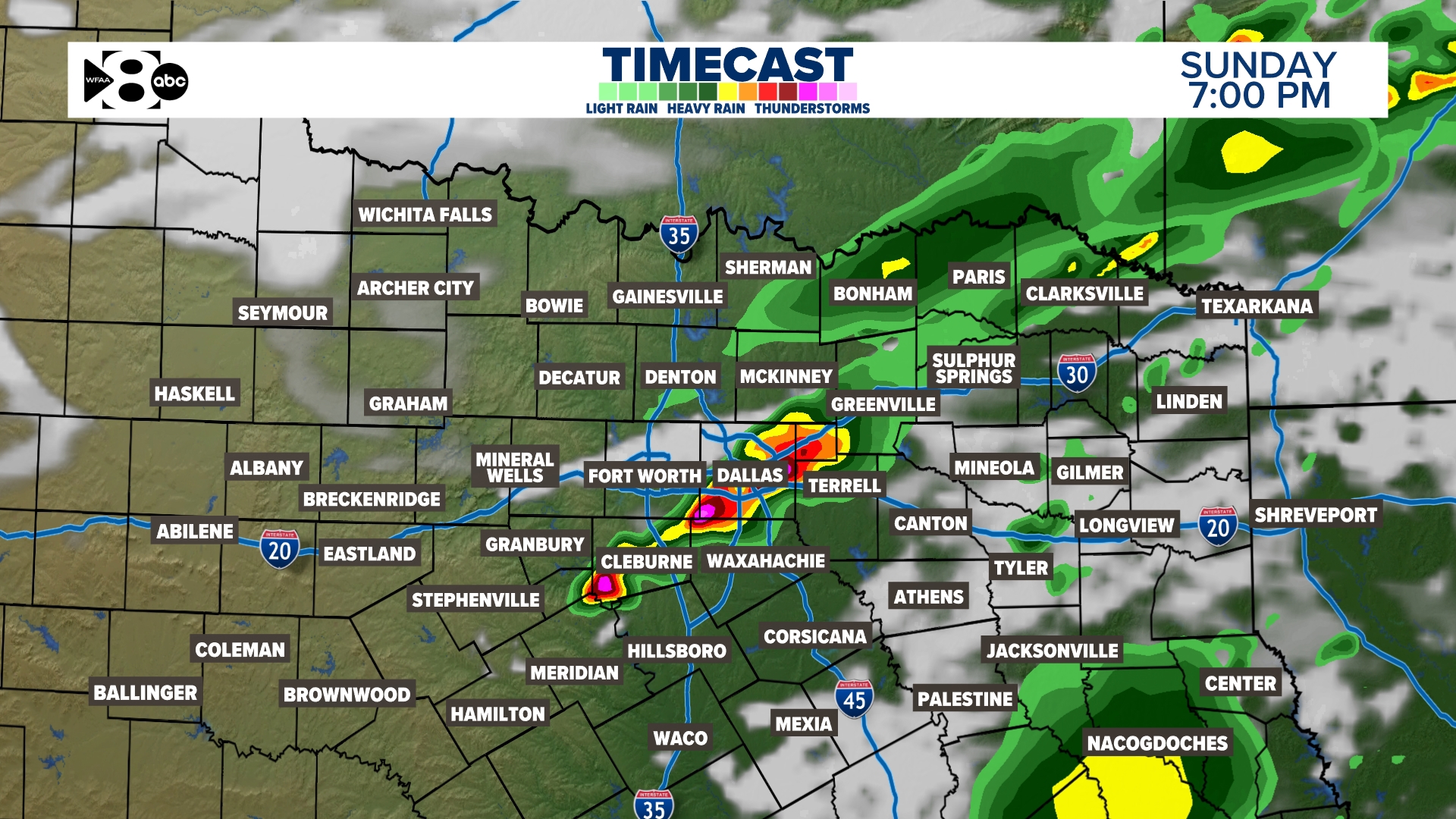 Weather Alert Days | Severe storms possible Saturday and Sunday | wfaa.com