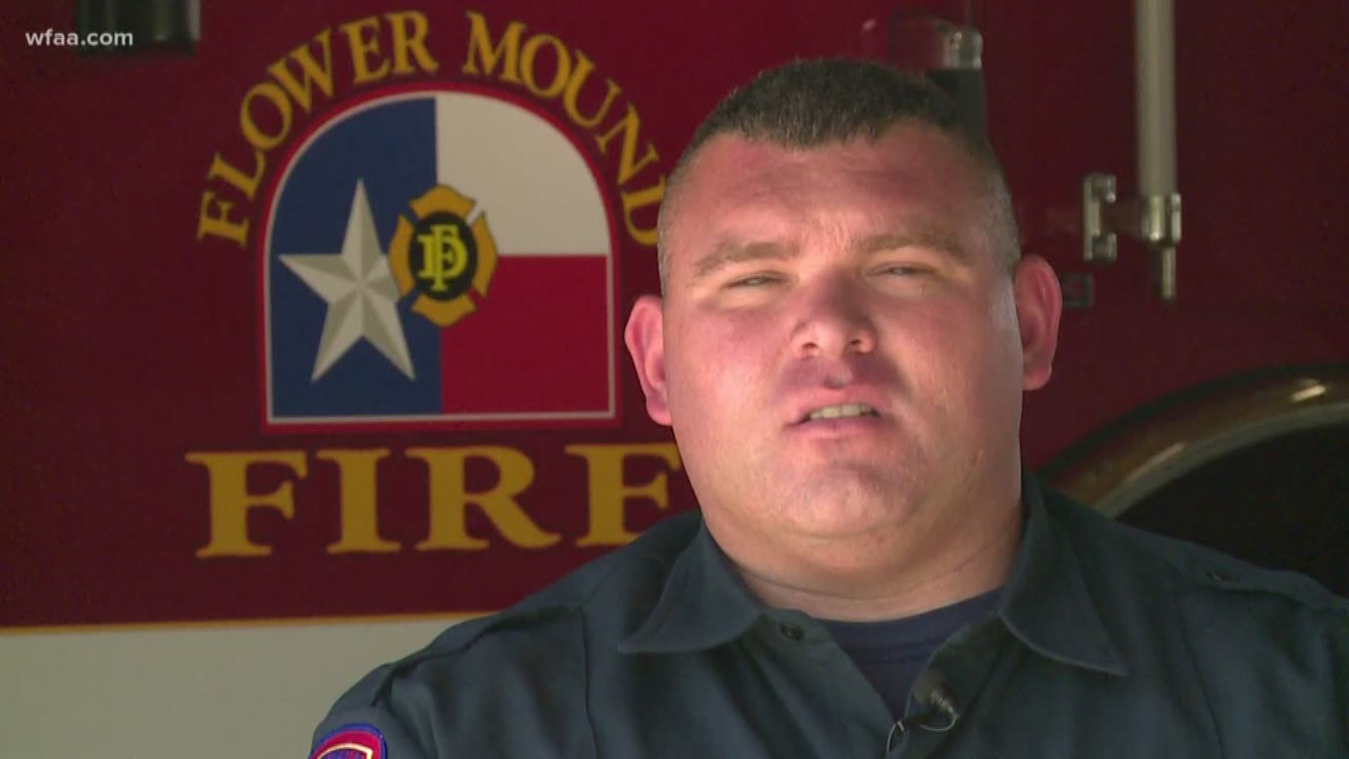 Flower Mound firefighter gaining new, powerful reputation | wfaa.com