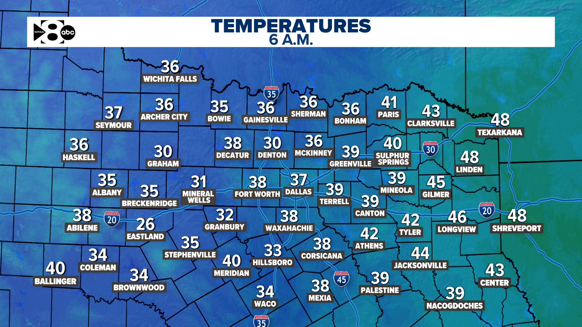WFAA Weather Alert: North Texas braces for cold snap this Sunday and ...