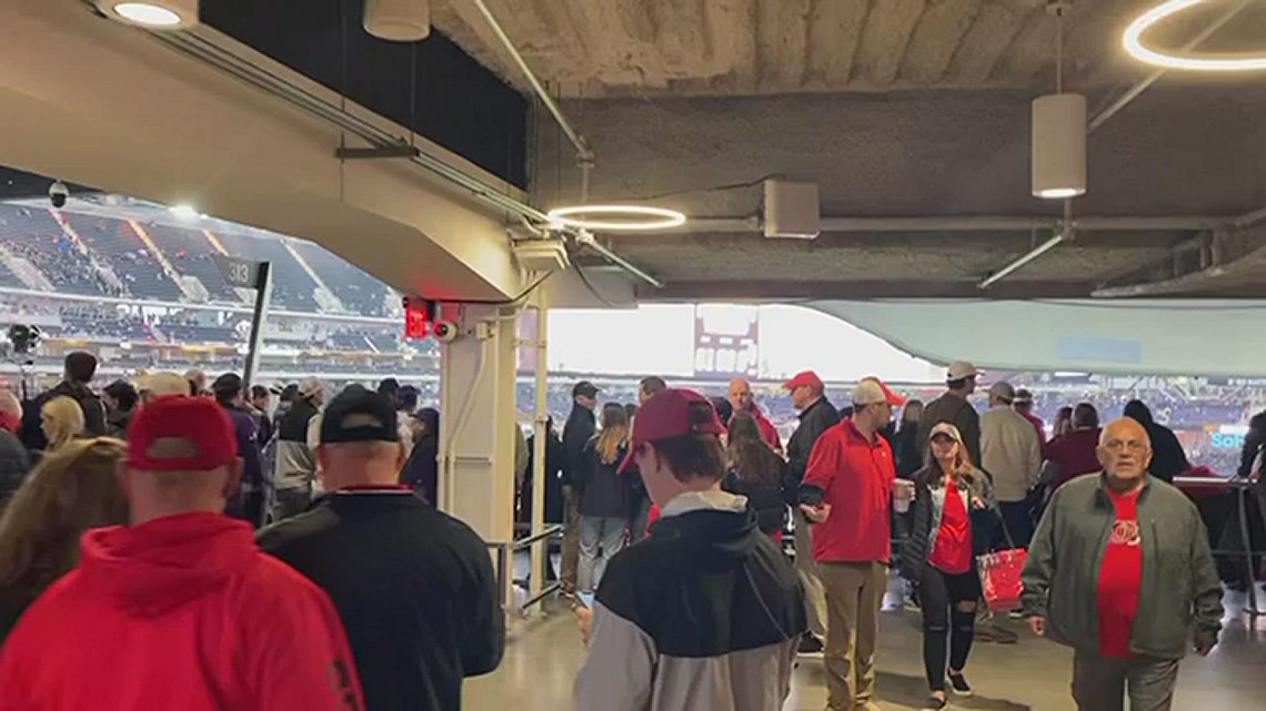 A look inside SoFi Stadium as TCU-Georgia prepare to kickoff CFP ...