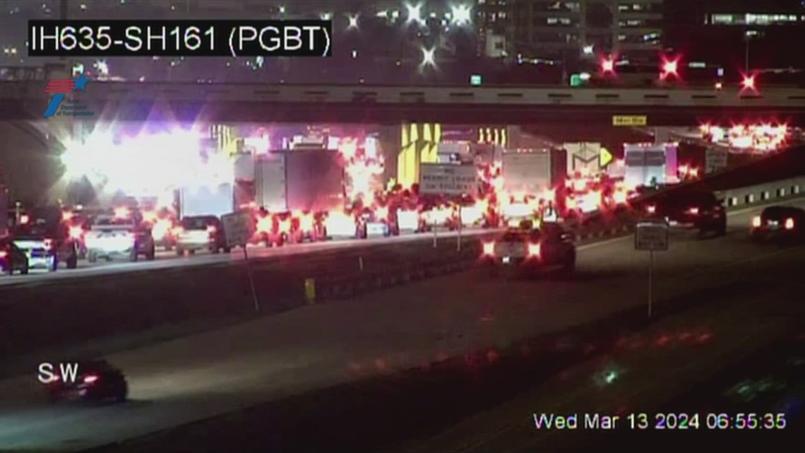Irving, TX: Southbound George Bush turnpike closed due to crash, police ...