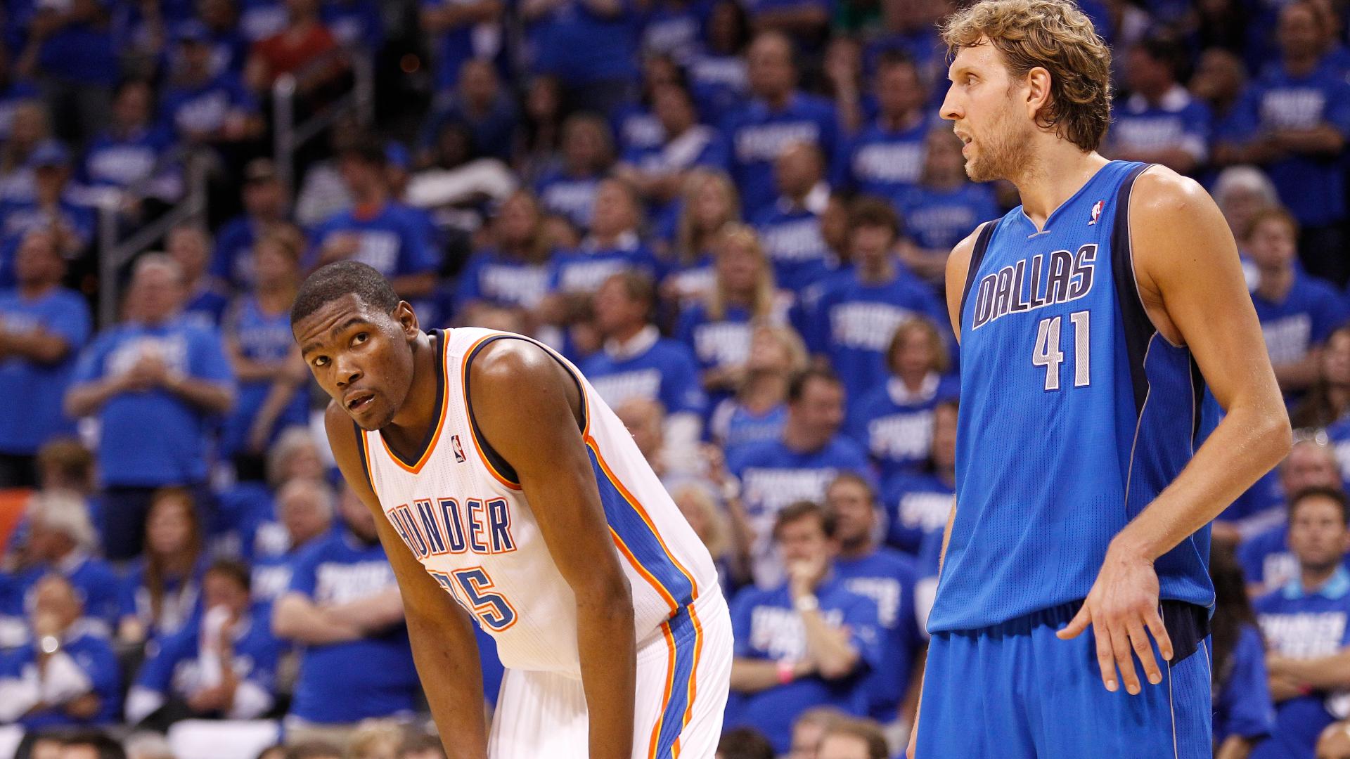Kevin Durant says he 'hated' and 'idolized' Dirk Nowitzki after passing ...
