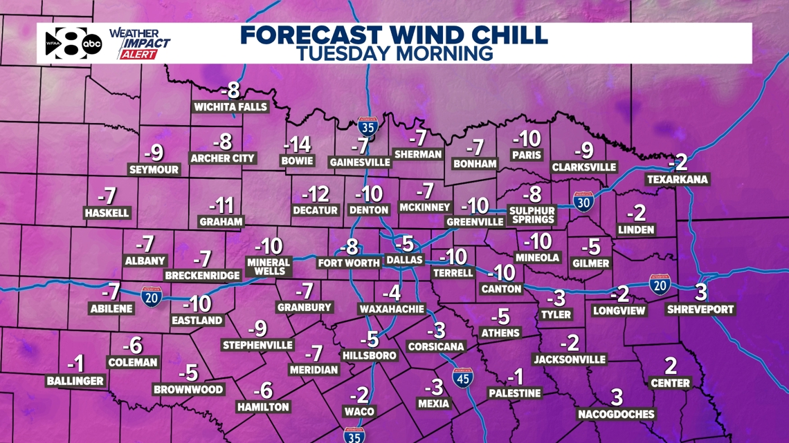 Extreme cold hits North Texas: How long will we stay below freezing ...