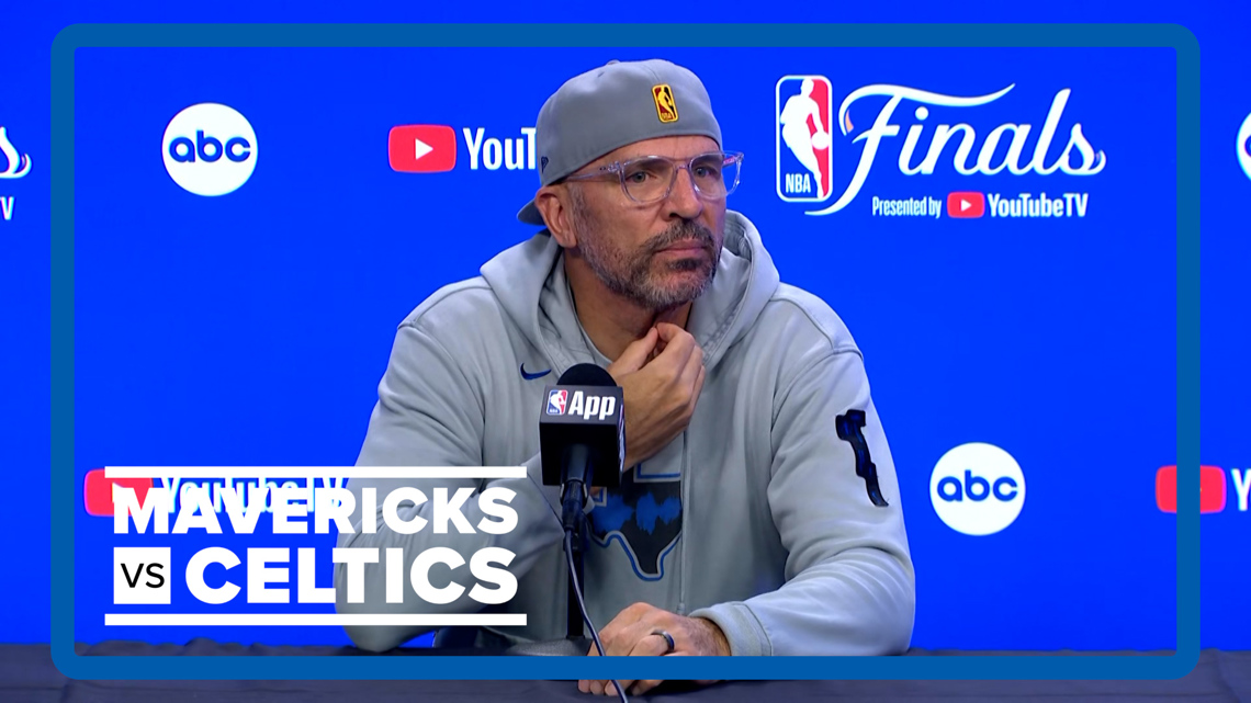 NBA Finals Game 4: Mavericks coach Jason Kidd takes media questions ...