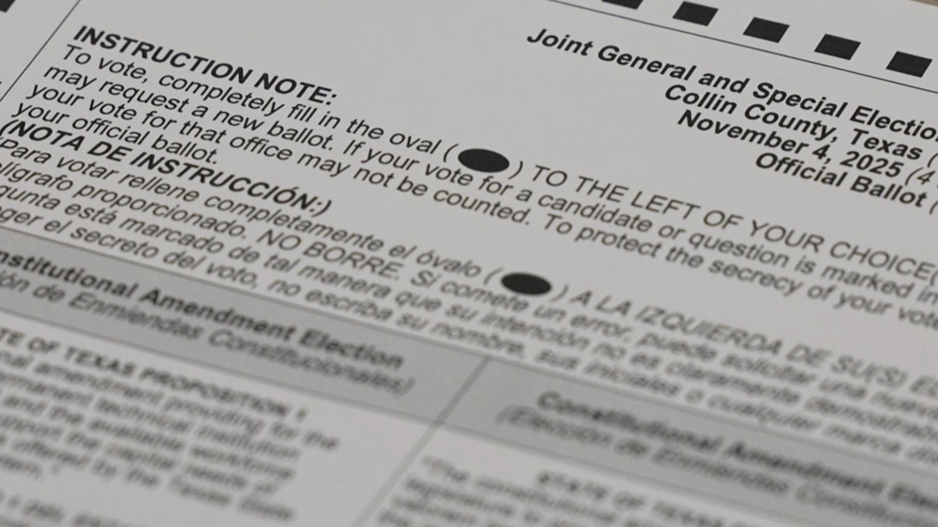 Collin County voters return to familiar hand-marked paper ballots this ...