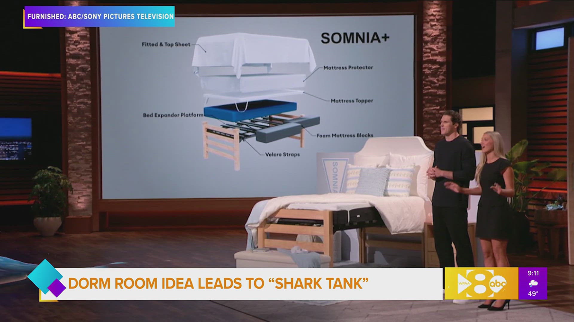 Dorm Room Idea Leads to "Shark Tank" | wfaa.com
