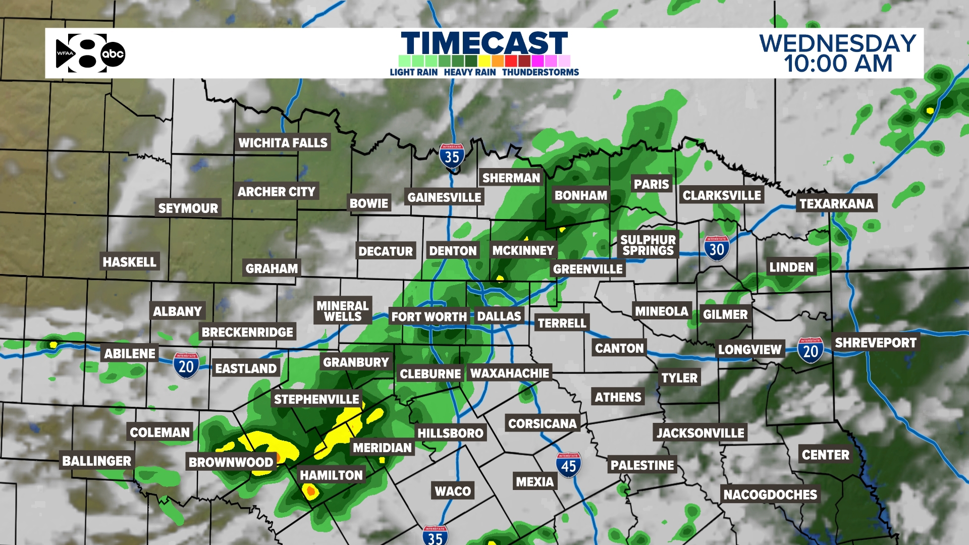 DFW Weather: Strong storms possible | Track them with live radar | wfaa.com