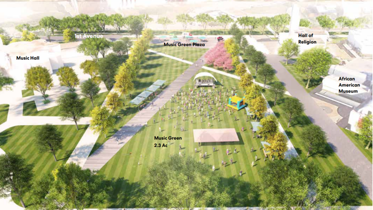 Park coming to Fair Park: Dallas City Council approves master plan ...