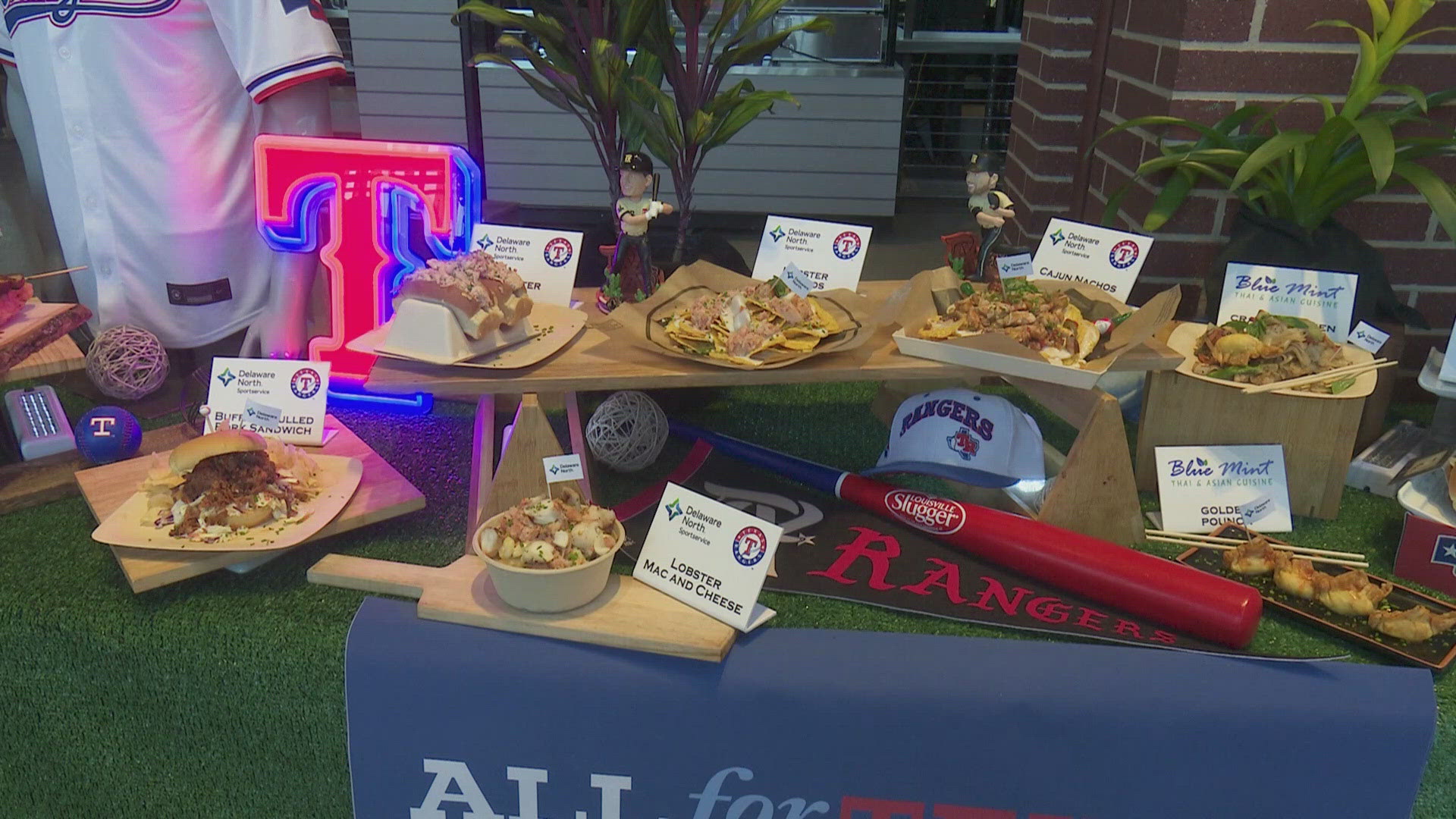 Texas Rangers introduce ‘Arlington Alley,’ expanded menu for 5th season ...