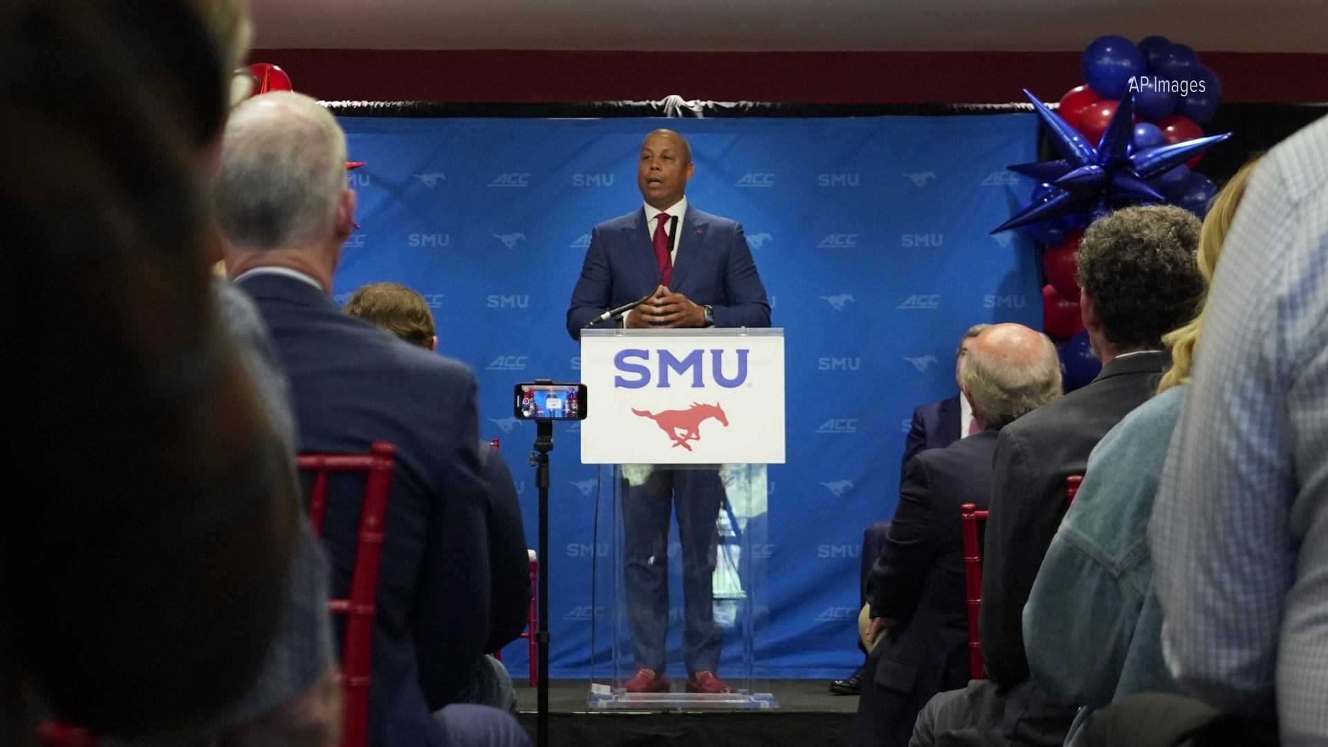 Damon Evans takes SMU AD role amid ACC success | wfaa.com