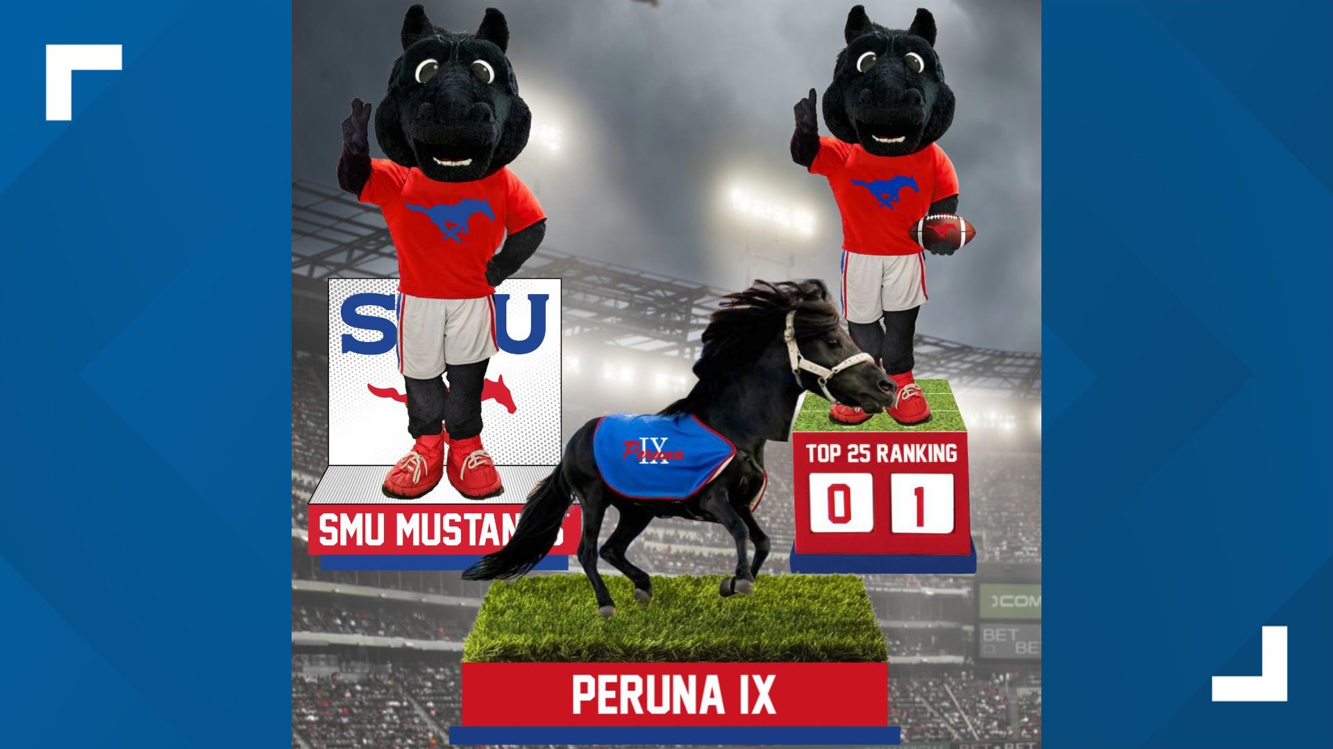 SMU Peruna bobbleheads | Here's how to pre-order yours | wfaa.com