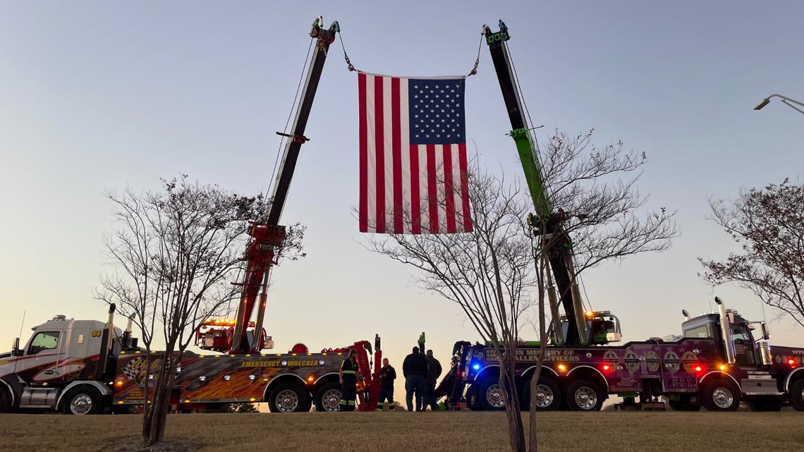 Community honors the life of Terrell Police Officer Jacob Candanoza ...