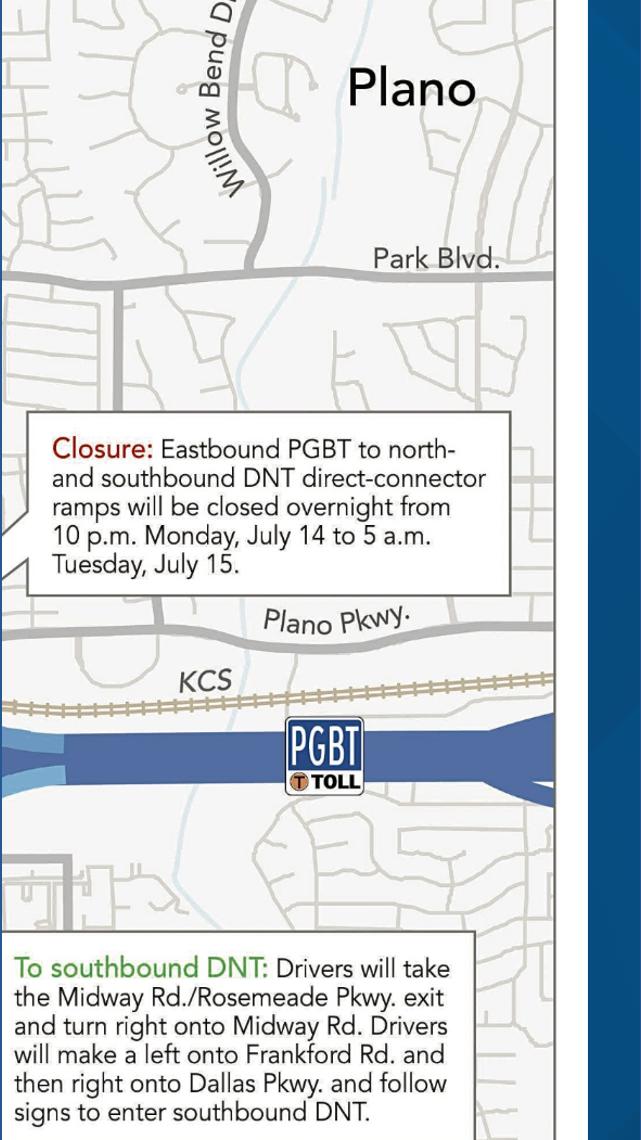 Overnight ramp closure impacts North Texas drivers | wfaa.com