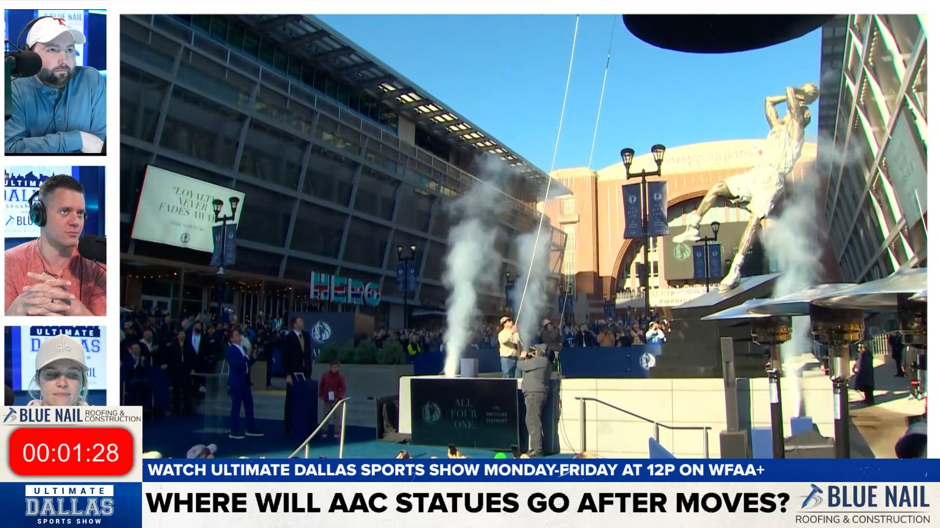 Where will the AAC statues go after moves? | Ultimate Dallas Sports ...