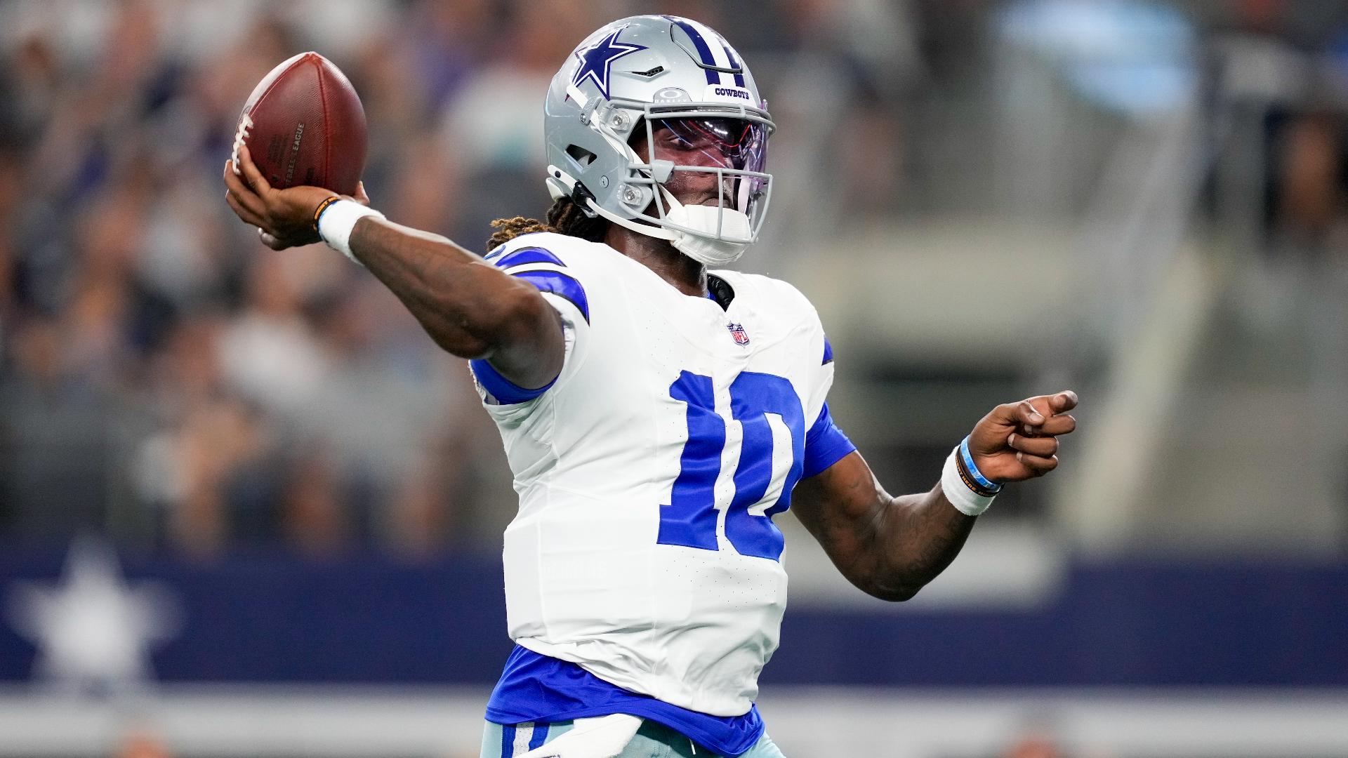 Joe Milton shines in Cowboys' 31-13 win over Falcons | wfaa.com