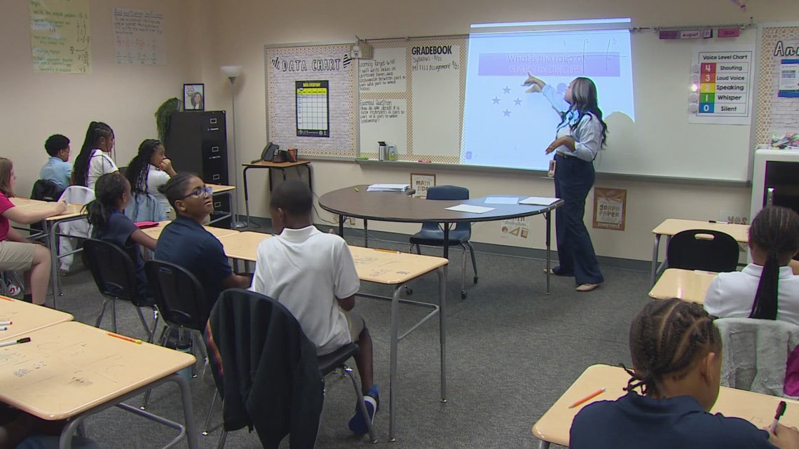Paul Quinn College helping shape Crowley Middle Schools | wfaa.com