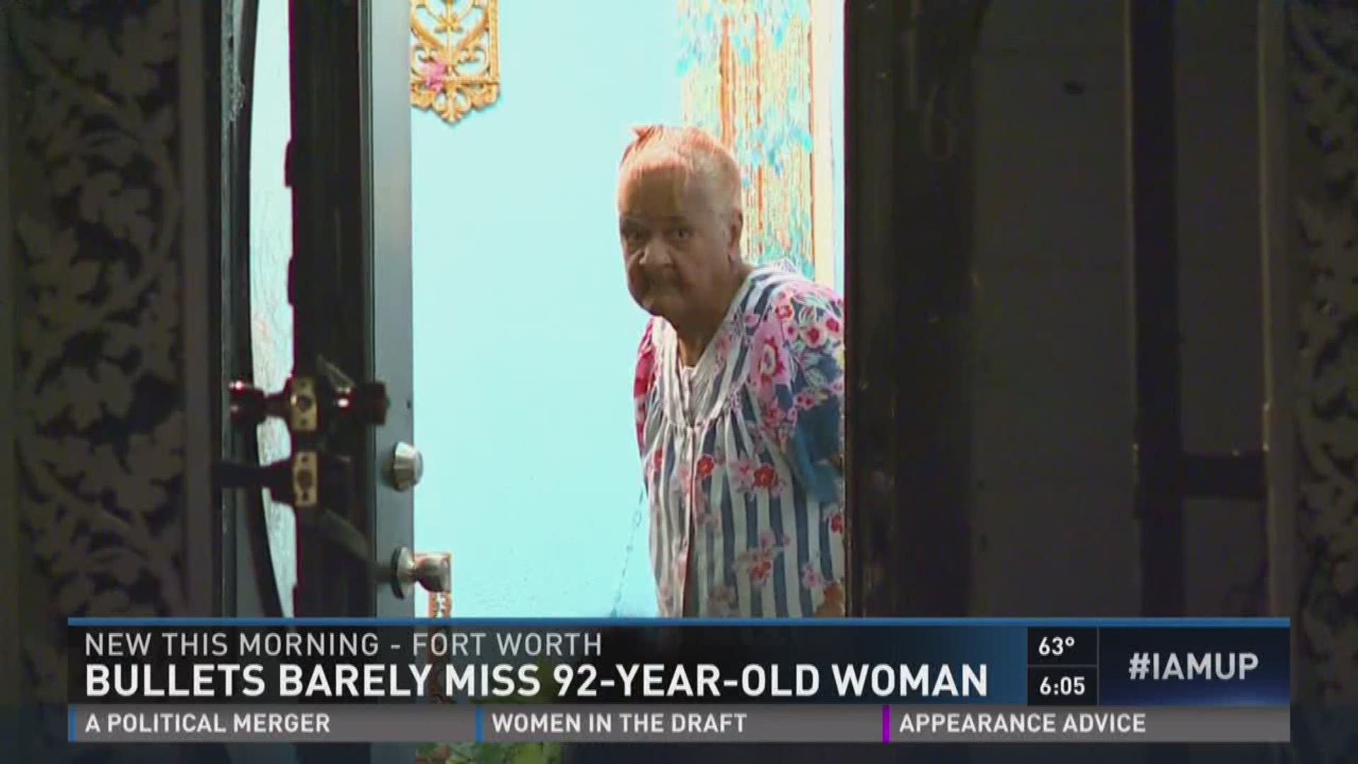Drive-by shooting barely misses 92-year-old woman | wfaa.com
