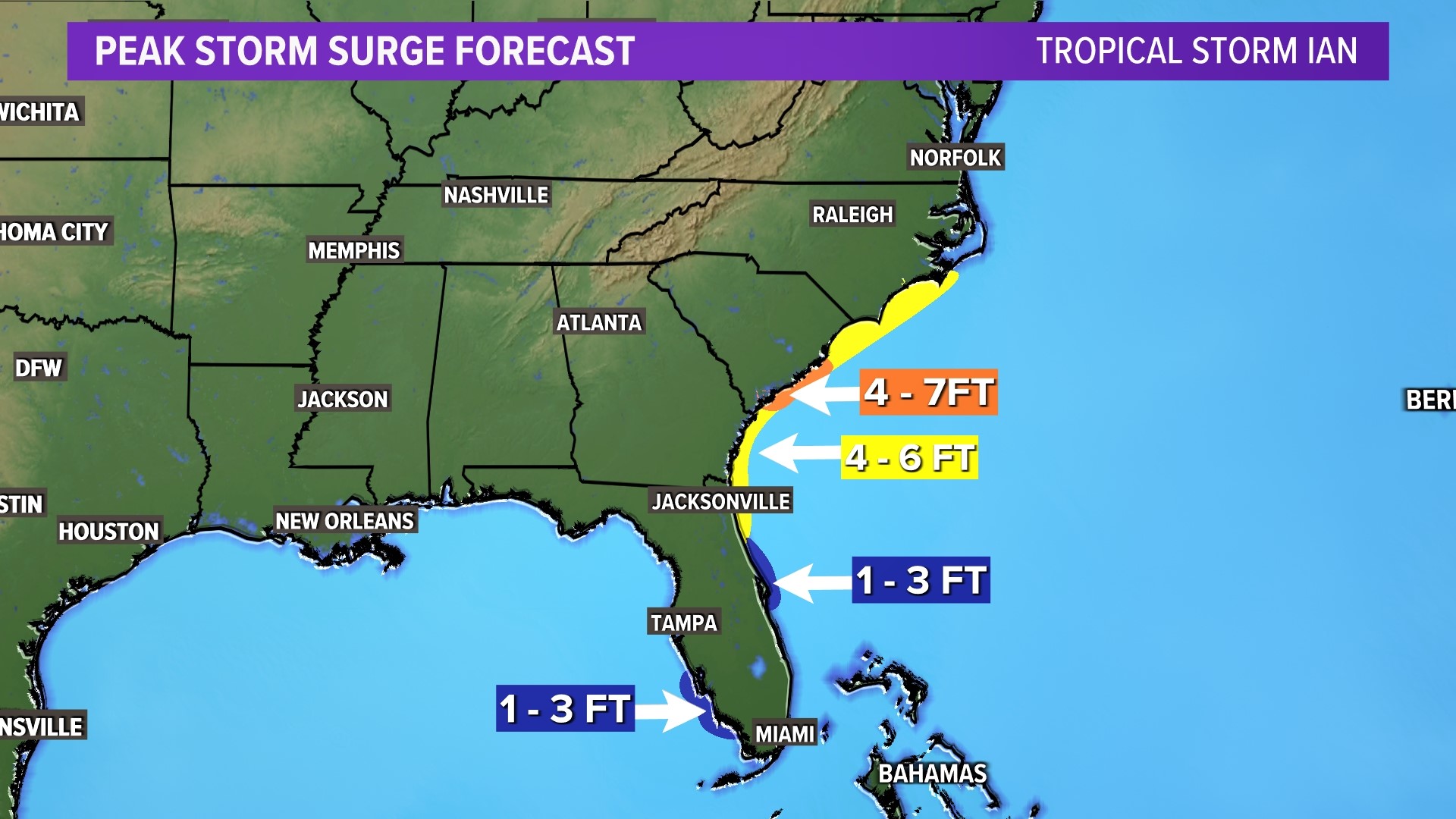 Hurricane Ian now a tropical storm: Latest forecast and path | wfaa.com