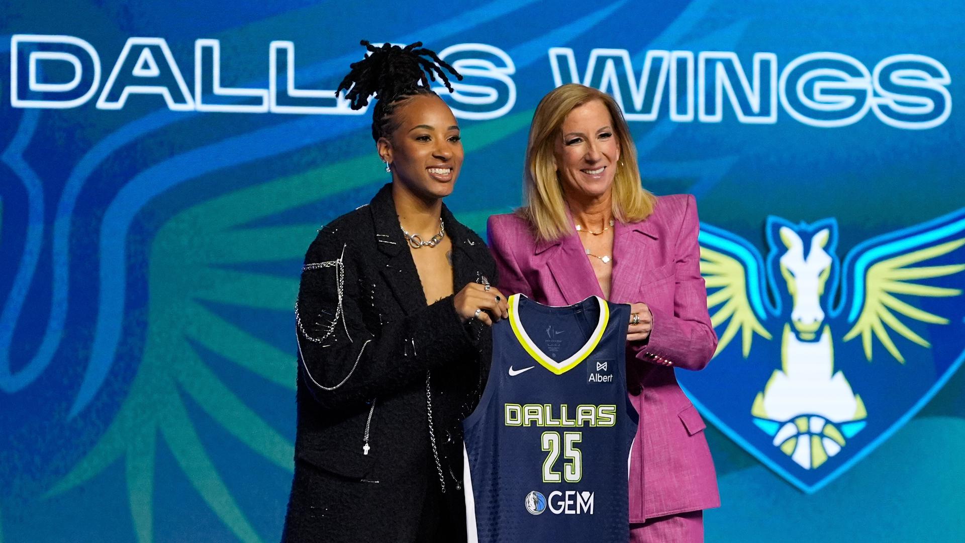 Who did the Dallas Wings select in the draft? Tracking each pick | wfaa.com