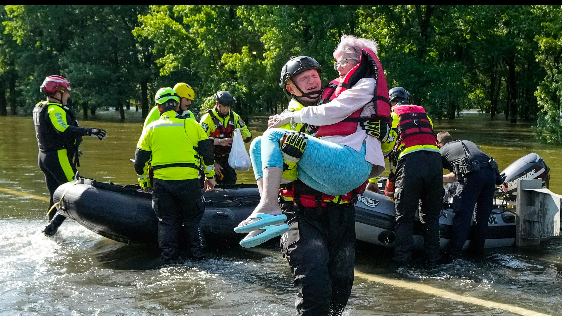 Heavy rains over Texas have led to water rescues, school cancellations ...