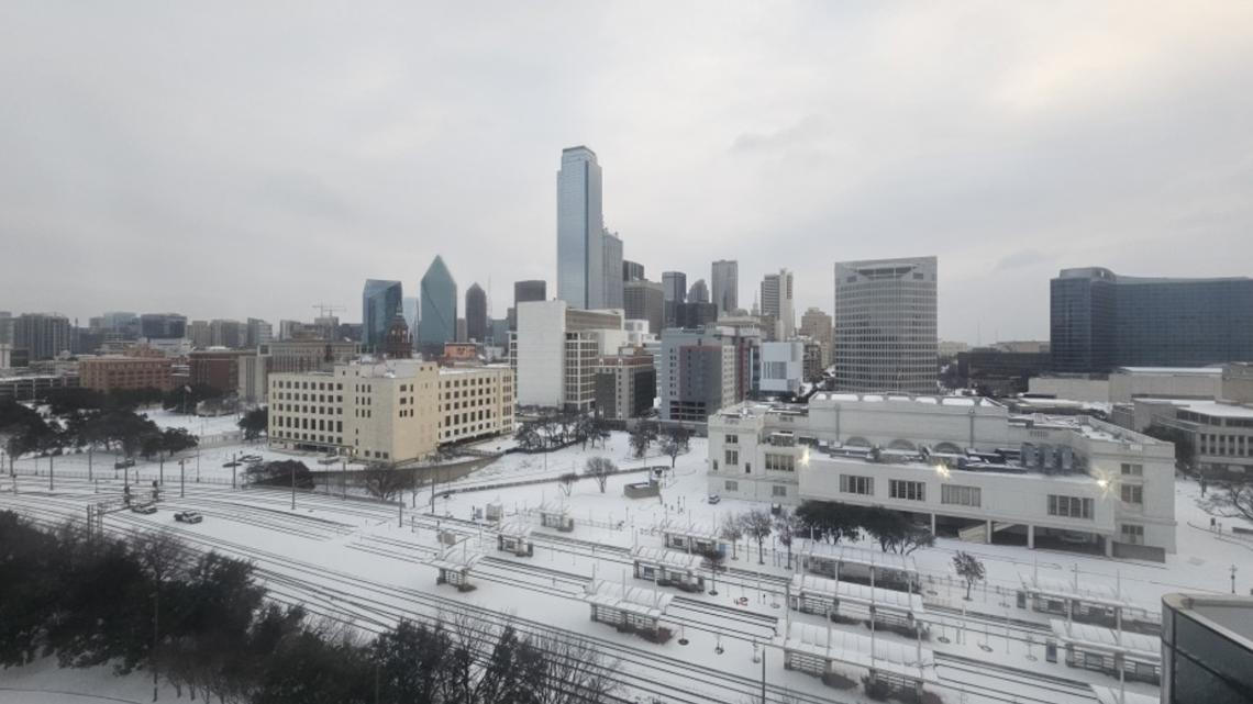 How much snow and ice did North Texas get? Here are the numbers | wfaa.com