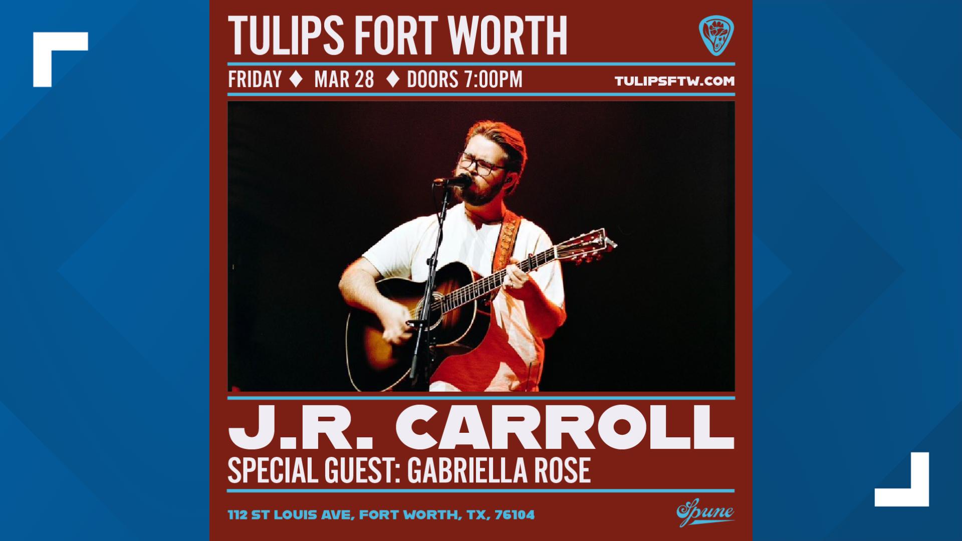 How to watch J.R. Carroll live in Fort Worth on WFAA+ | wfaa.com