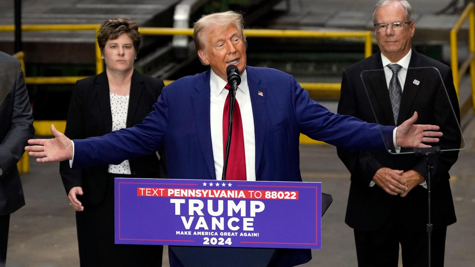 Donald Trump full speech at Pennsylvania campaign rally | wfaa.com