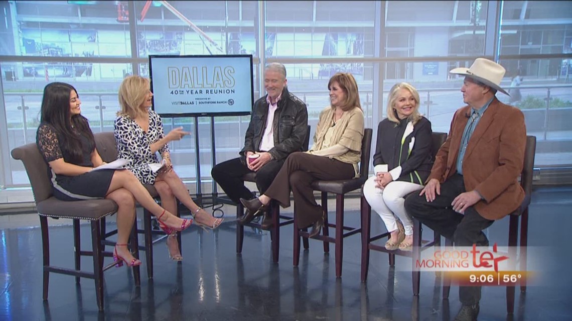 "Dallas" stars stop by to celebrate the Dallas 40th Year Reunion | wfaa.com