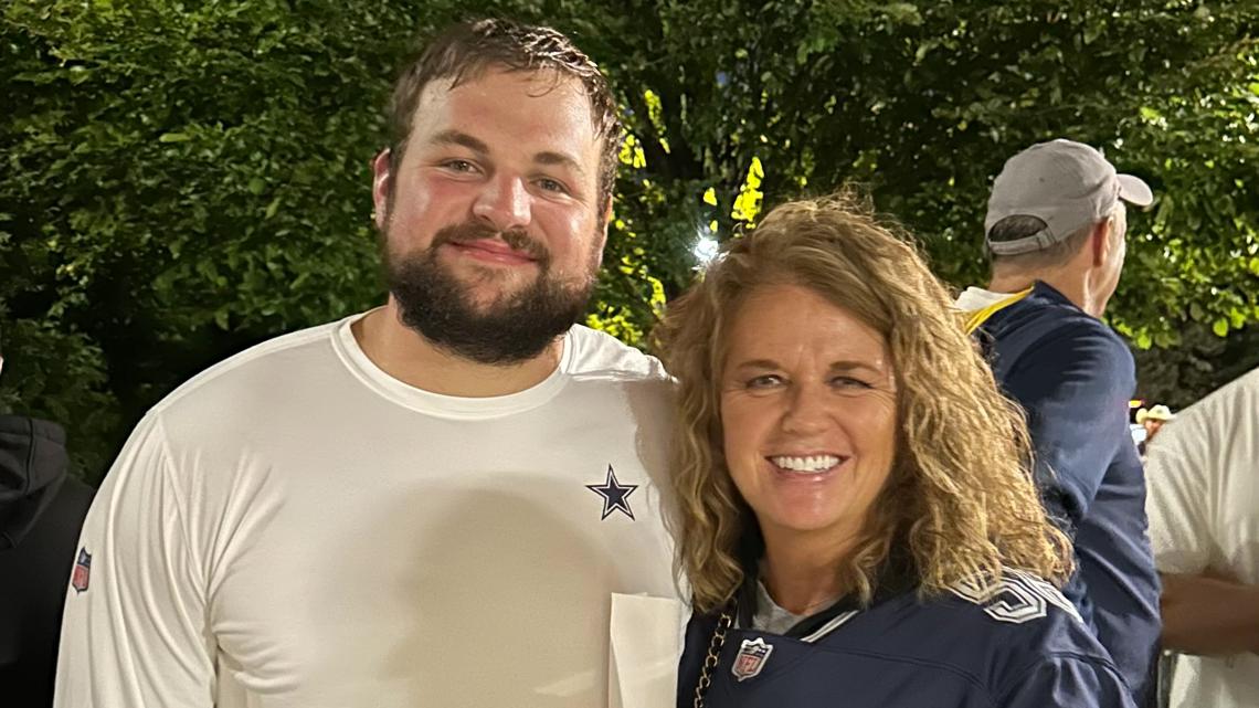 Dallas Cowboys rookie Cooper Beebe credits mom for snapping prep | wfaa.com