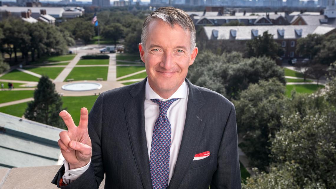 Jay Hartzell talks taking over as SMU president | wfaa.com