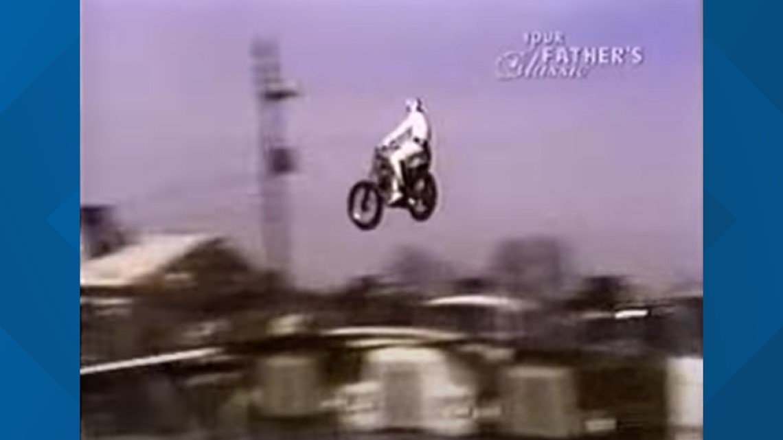 Evel Knievel's stunt in North Richland Hills, Texas | wfaa.com