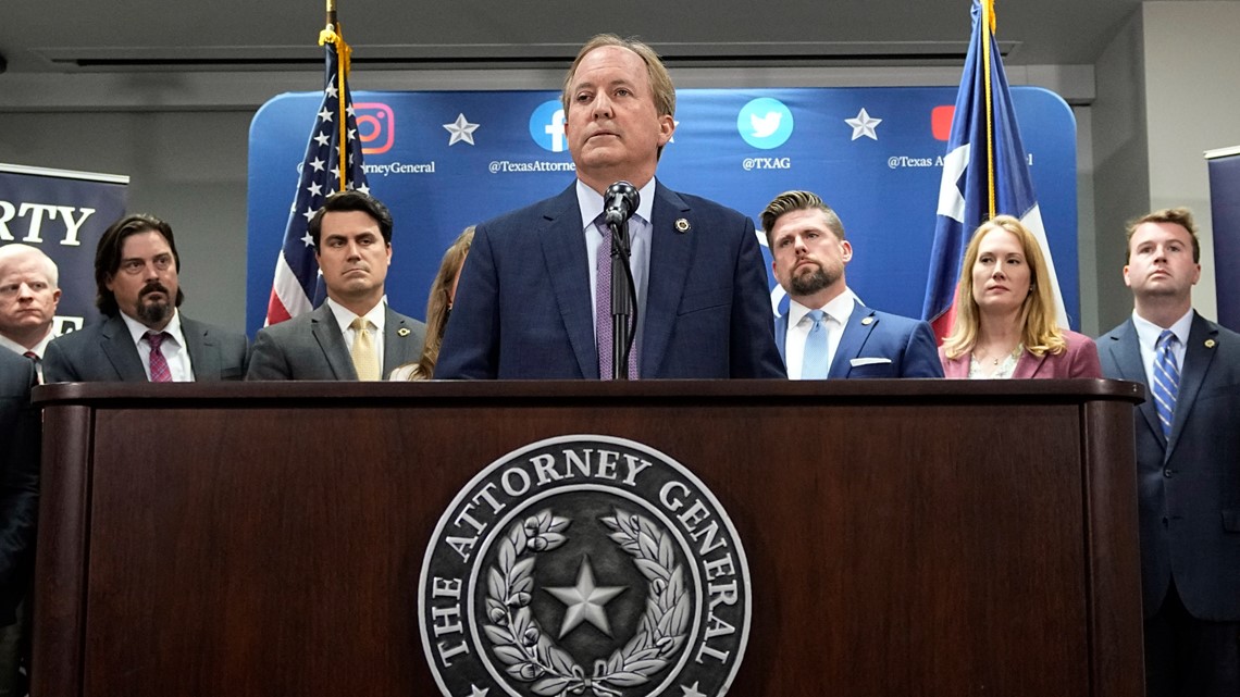 Ken Paxton appears to violate impeachment gag order | wfaa.com