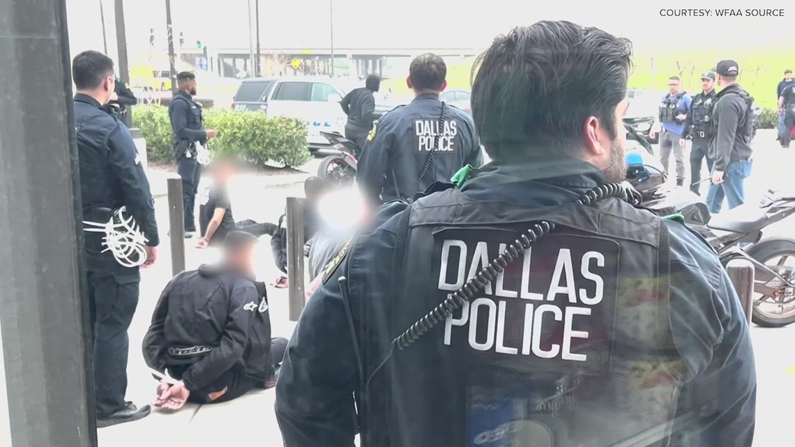 Dallas street racing: 8 motorcyclists arrested for alleged races on ...