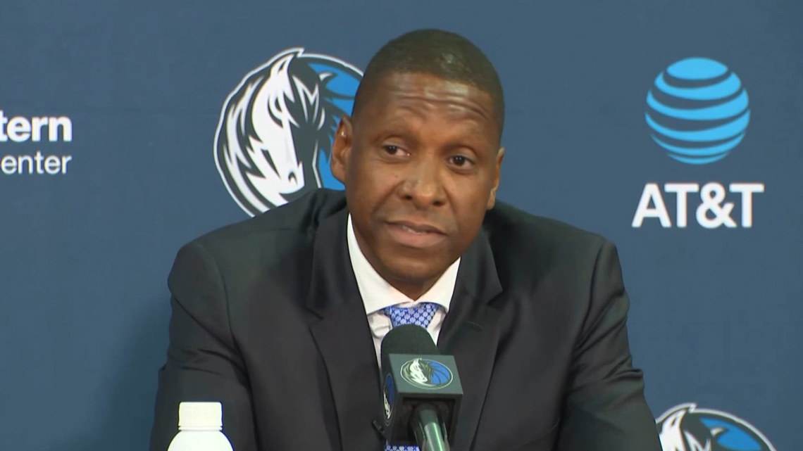 Dallas Mavs introduce Masai Ujiri as team's new president | wfaa.com