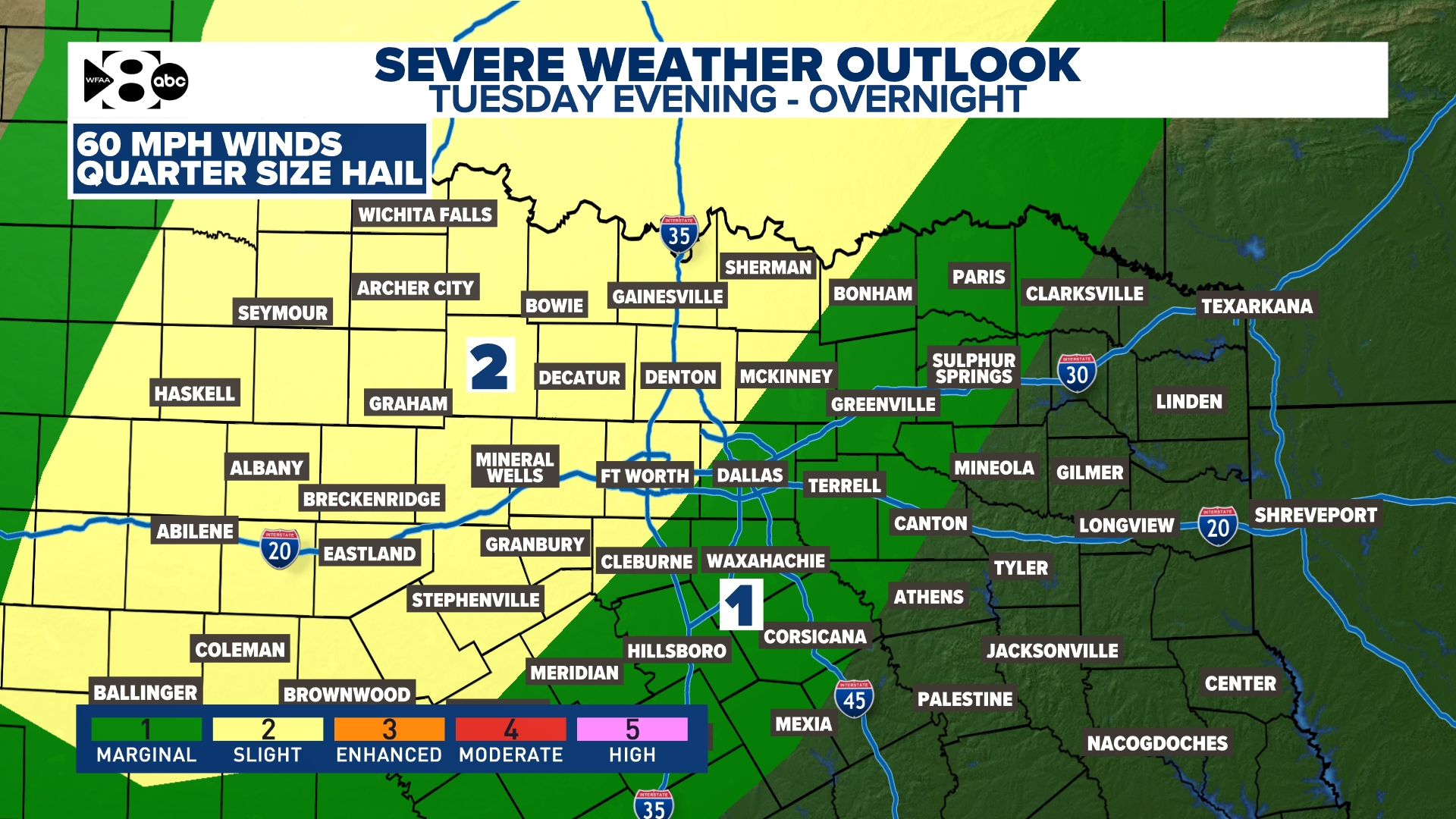 DFW Weather: Severe thunderstorm warning in Tarrant, Parker Counties ...