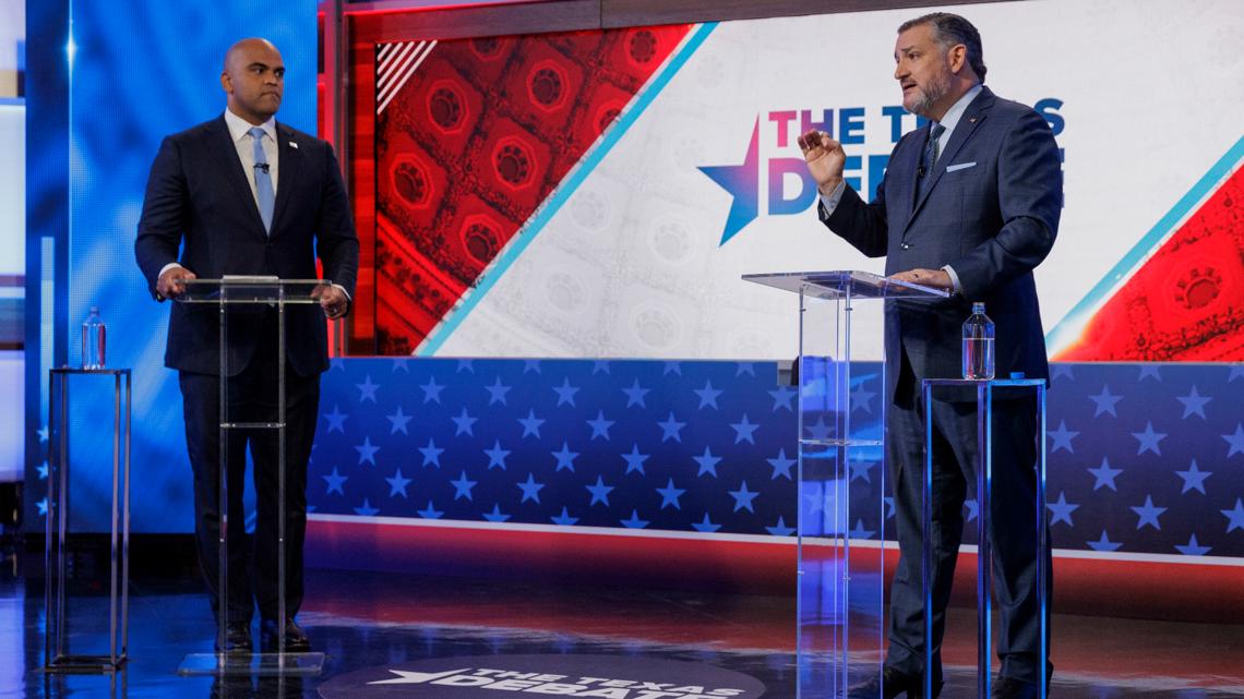 Ted Cruz vs. Colin Allred debate: Key moments and highlights | wfaa.com