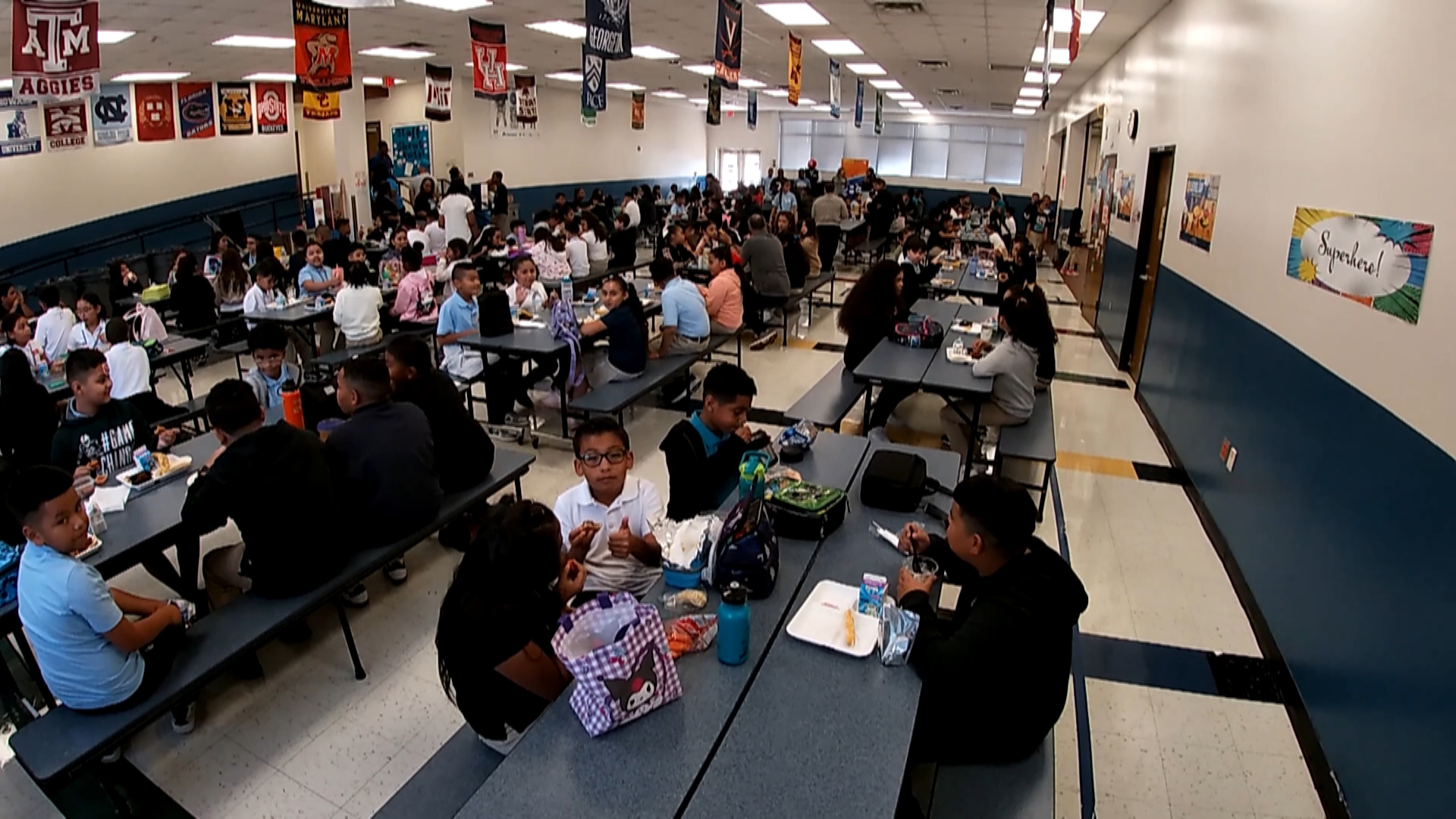 WFAA lunch takeover at Brashear Elementary in Oak Cliff | wfaa.com