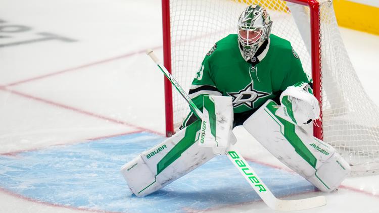 Dallas Stars' Jake Oettinger playing for USA in 4 Nations Face-Off ...