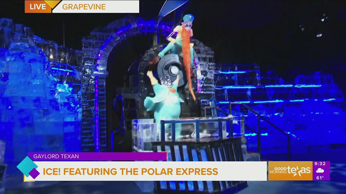 ICE! featuring The Polar Express at Gaylord Texan | wfaa.com
